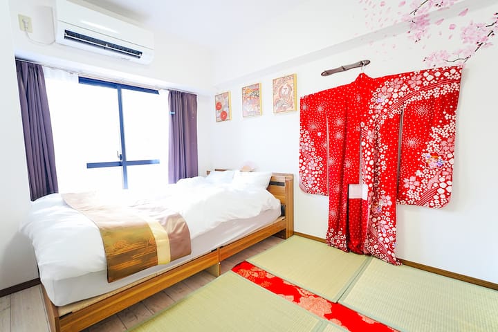 新宿１駅3分・和風部屋・バルコニー付き・和モダン - Nakano