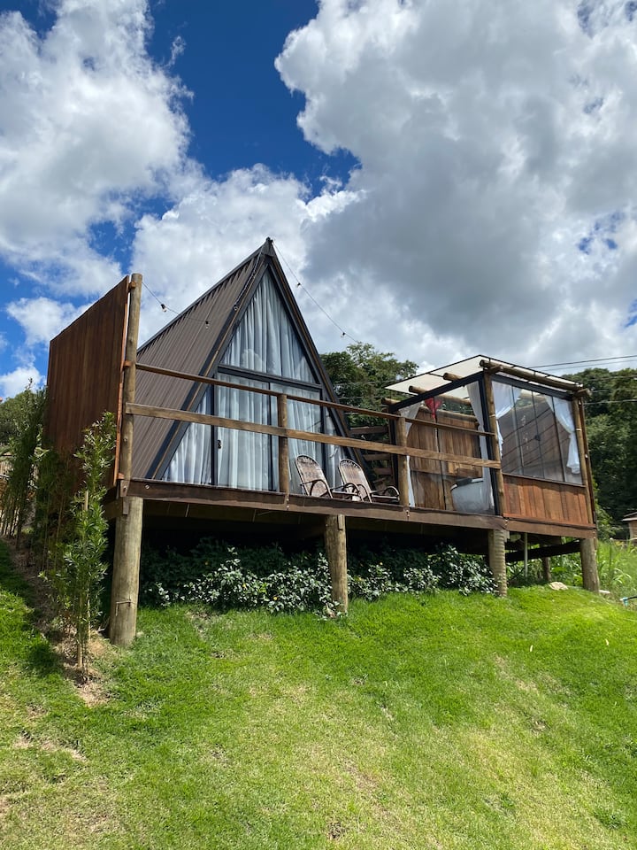 Chalé Alto Da Montanha (Hidro E Vista Incrível) - Socorro