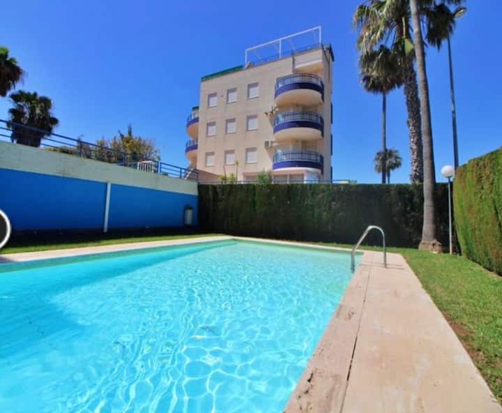 Acogedor Apartamento En La Playa - Oliva