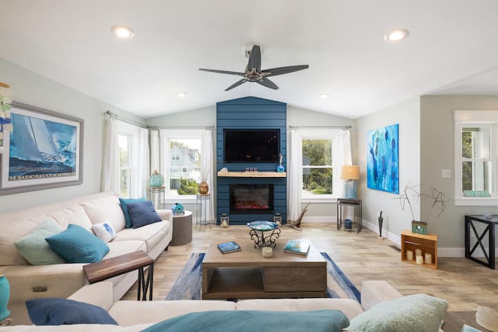 ~Private Obx Retreat~hot Tub, Fire Pit & Hammock! - Nags Head, NC