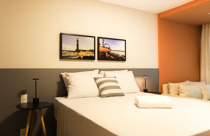 Beachfront Flat In Salvador - Sky & Sea - 살바도르