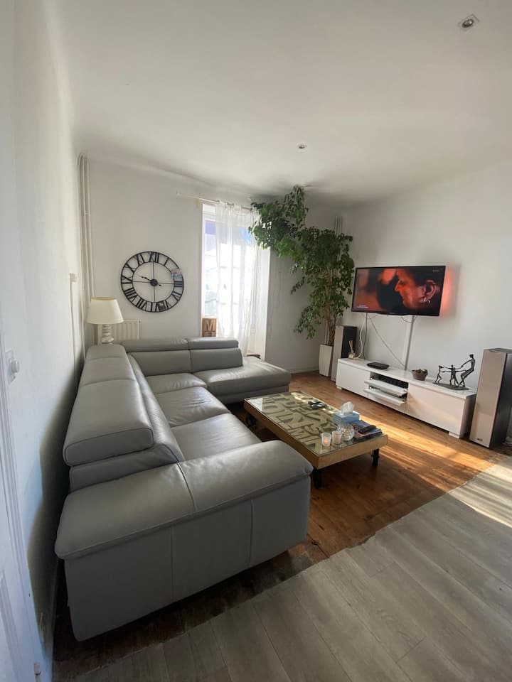 Joli Appartement Vue Sur Mer Avec Piscine Chauffée - Biarritz