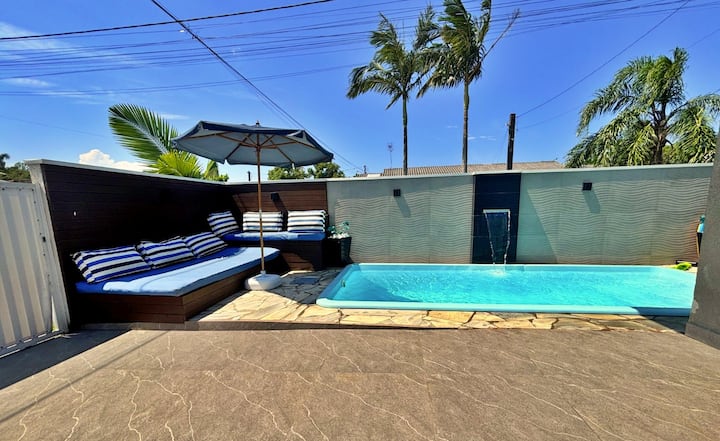 Piscina, Ar-condicionado E Garagem A 400m Da Praia - Paranaguá