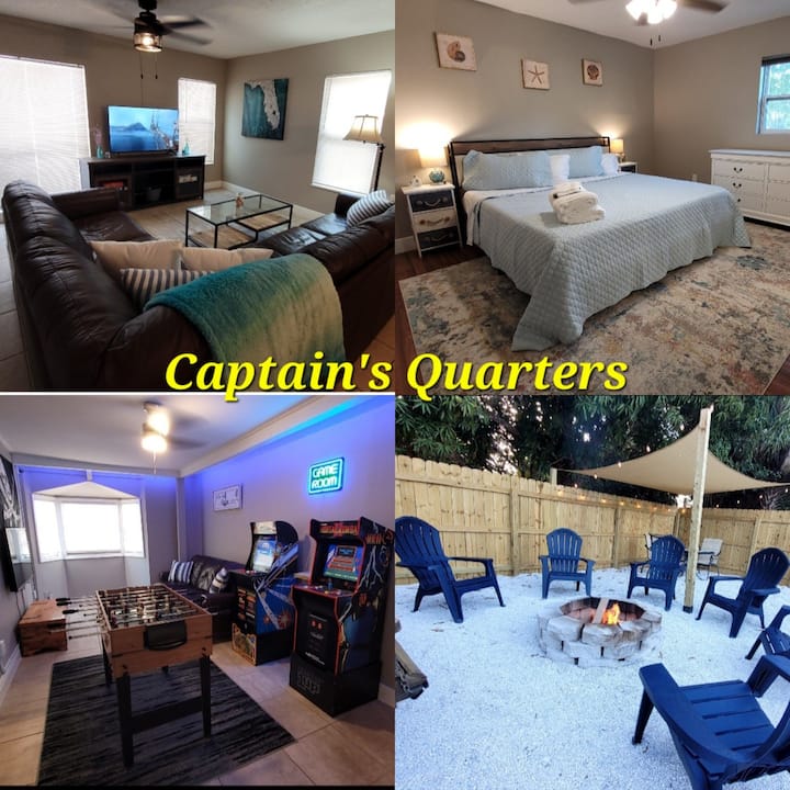 Snowbird's Escape W/arcade Mins From Beach+town - Fort Pierce, FL