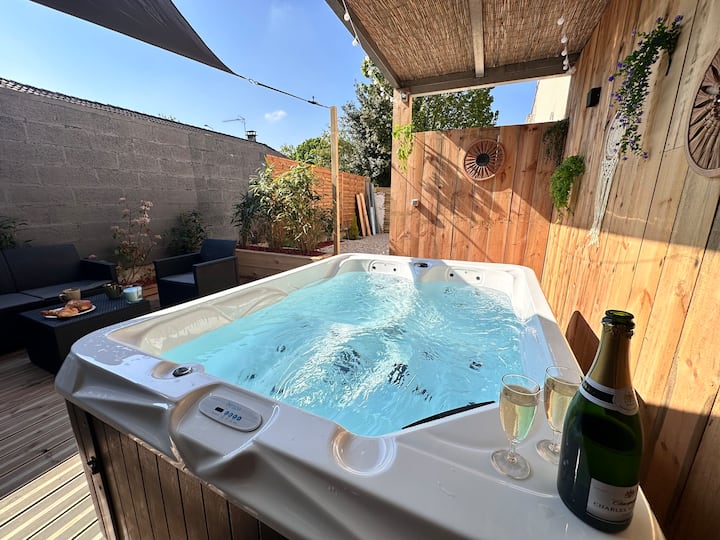 L’échappée Rémoise, Jacuzzi Proche Caves Champagne - Reims
