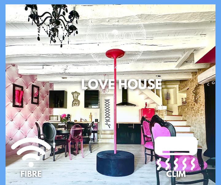 Caporizon-lov'bnb-la Seule Maison Du Plaisir - Dordogne