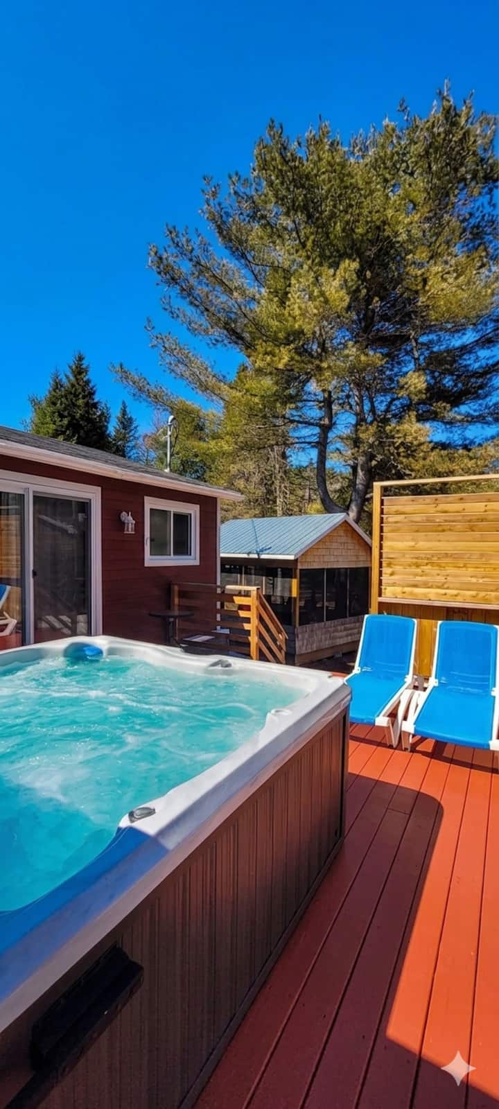 Spa Jacuzzi 6 Places>bord De L' Eau & Foyer  Ext. - Shawinigan