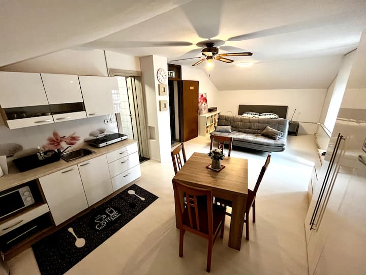 Studio 1 For 3 With Balcony & Wellness (Extra Fee) - Banovci