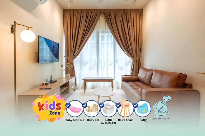 (New)majestic Maxim 2br Cannaught|memizooozooo Mrt - Cheras