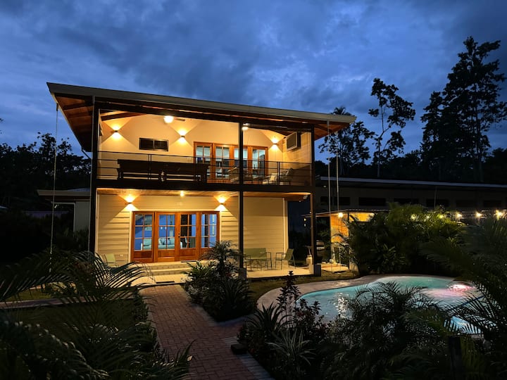 Casa Lillitica - Beach House W/tropical Pool & Ac -