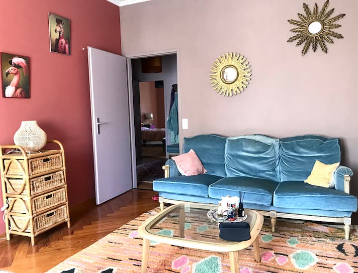 Room In Colorful 2 Bedrooms - Geneva