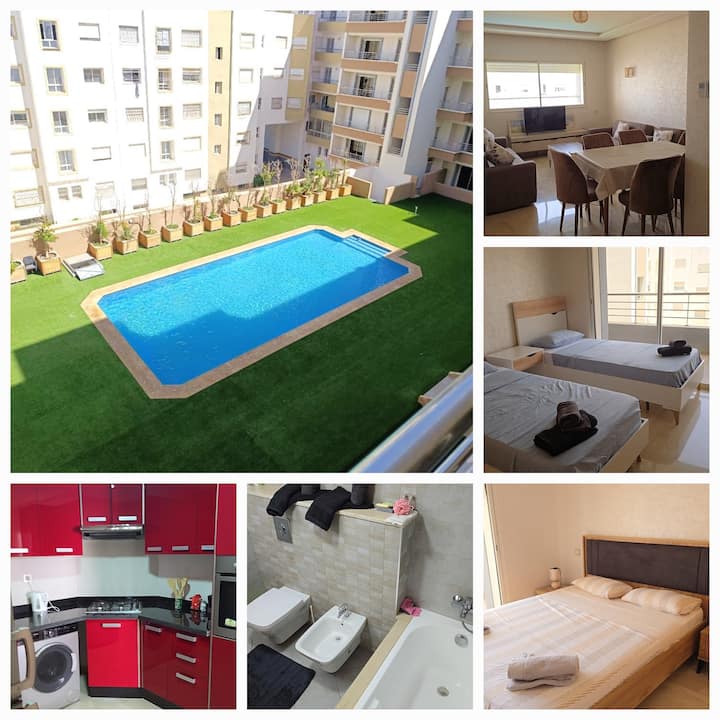 Appartement éLégant Au Cœur D'agadir - Agadir