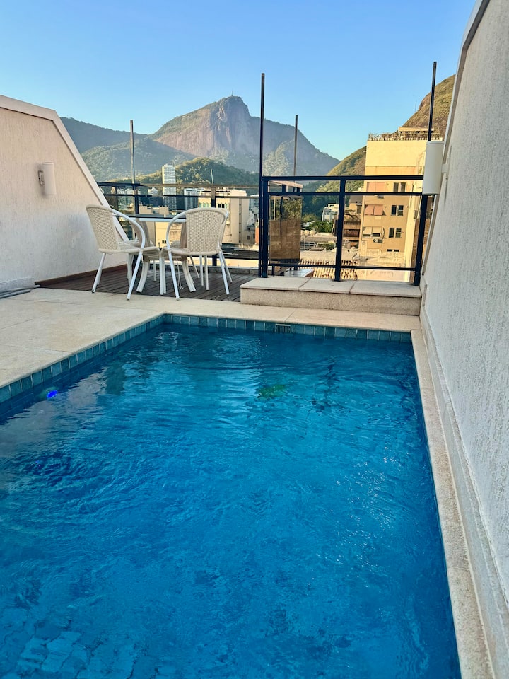 Linda Cobertura Apartamento Ipanema Vista Cristo - イパネマ