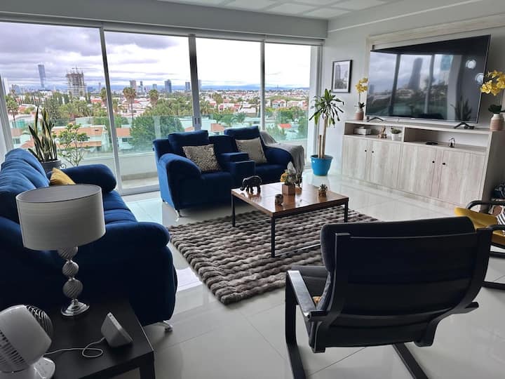 Lujo, Comodidad Y Gran Vista. - Puebla