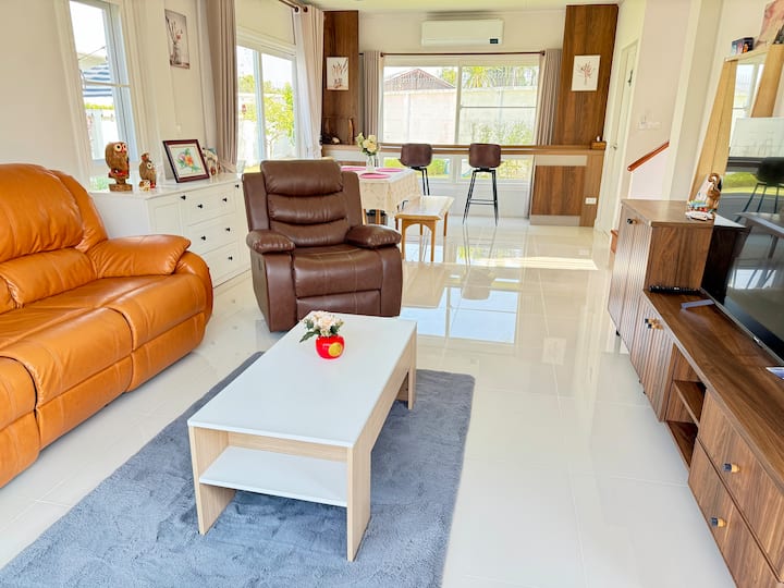 3br Airy Safe Haven | Gated | Kad Farang - Hang Dong