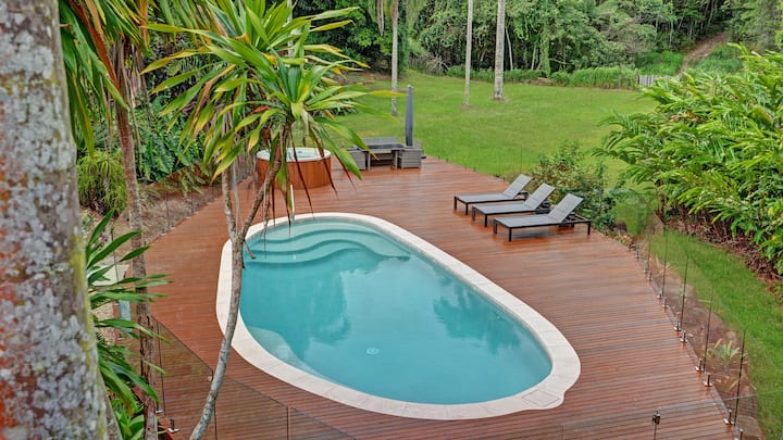 Group Accom | Pool | Spa | Pool Table | Firepit - 쿠란다