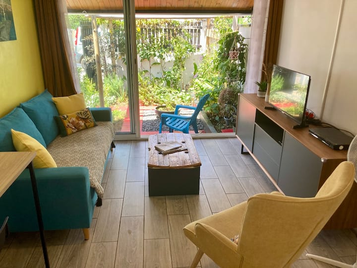 Maison F3 Meublée Avec Jacuzzi - Réunion