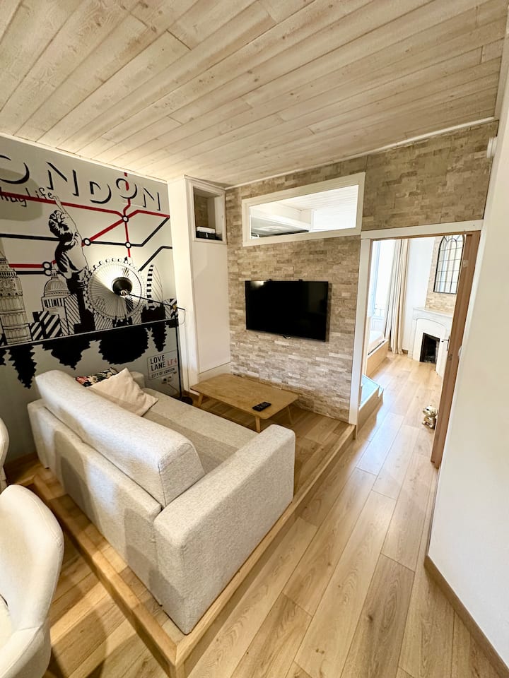 Appartement Chic à 400m Des Plages Et Congrès - 坎城