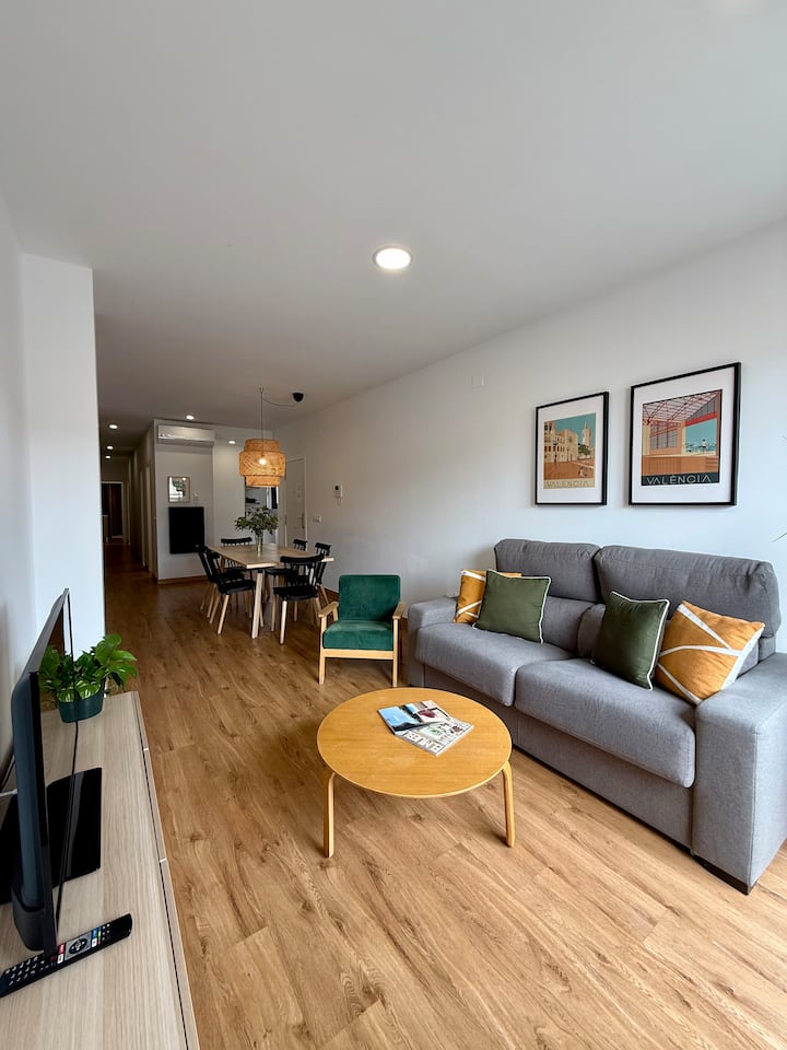 1g - Appartement Spacieux à Ruzafa - Valencia