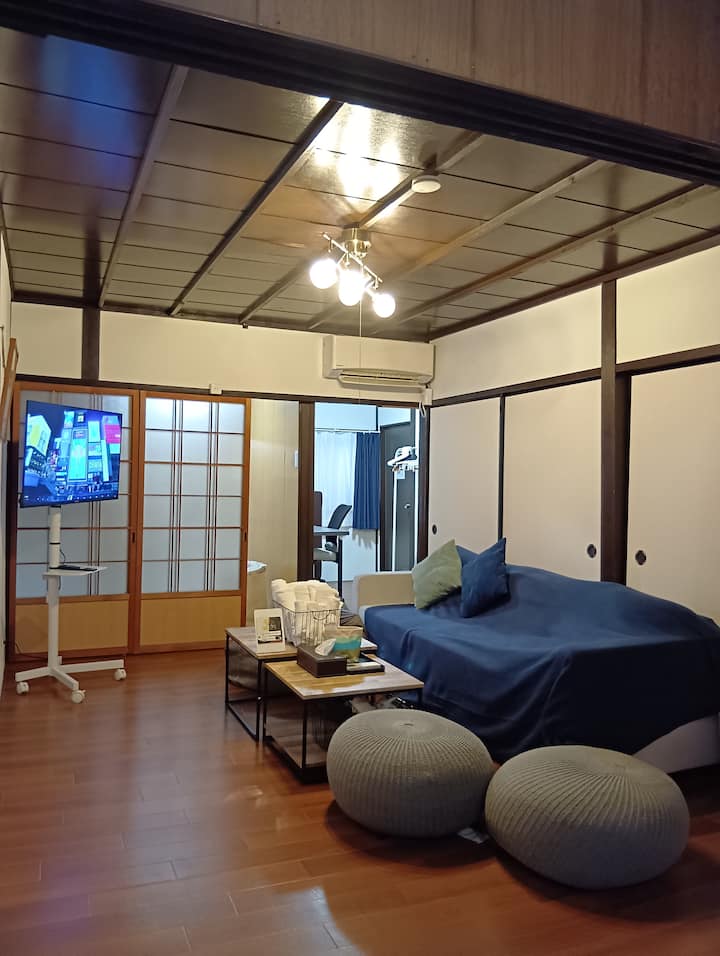 100㎡ Private｜5min Namba｜direct Kix｜family Friendly - Osaka