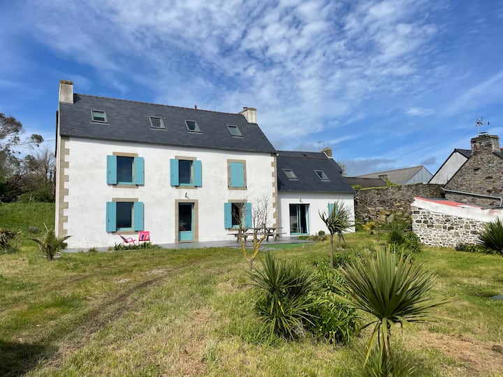 Maison Bretonne - Vue Integrale Sur L’océan - Telgruc-sur-Mer