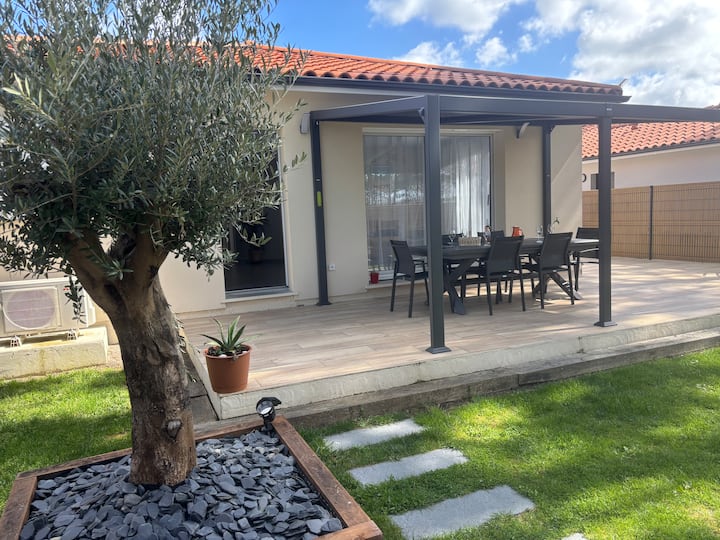 Villa 3 Ch, 4 Lits, Accès Privé Piste Cyclable - Mimizan