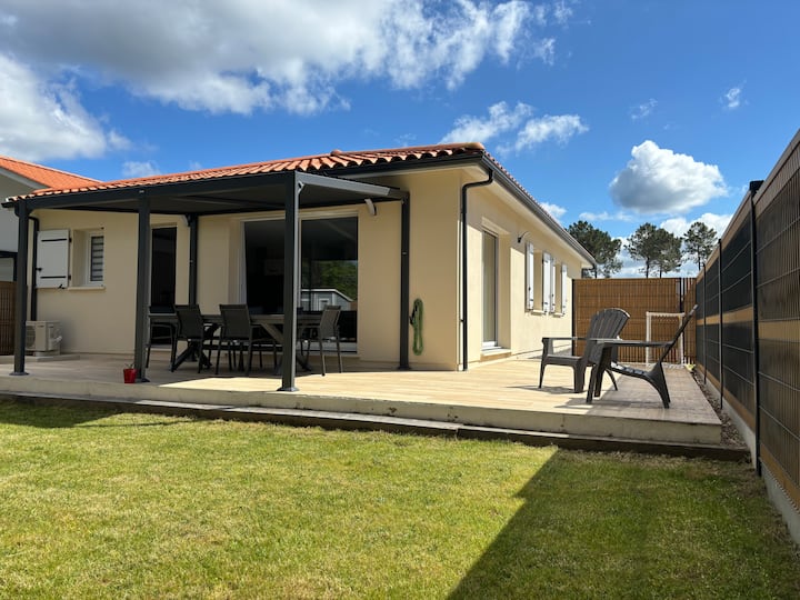 Villa Neuve 3ch Jardin Accès Privé Piste Cyclable - Étang d'Aureilhan