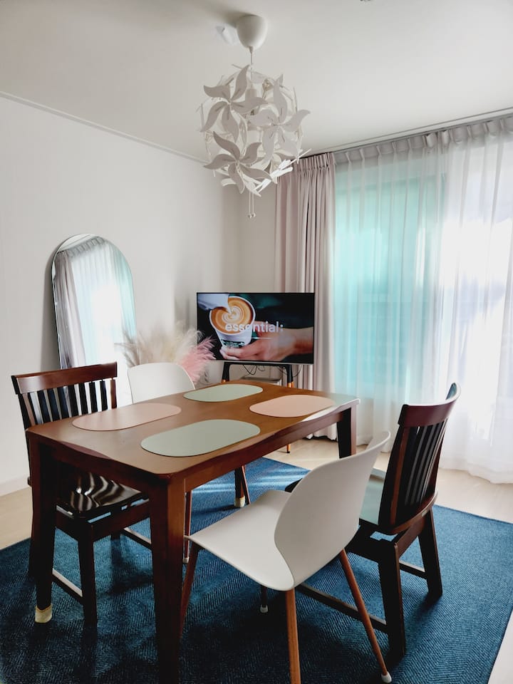 [신축 투룸]엘리베이터O, 9호선염창역_도보5분, 각방 에어컨O, 파티나 모임금지 - Bucheon-si