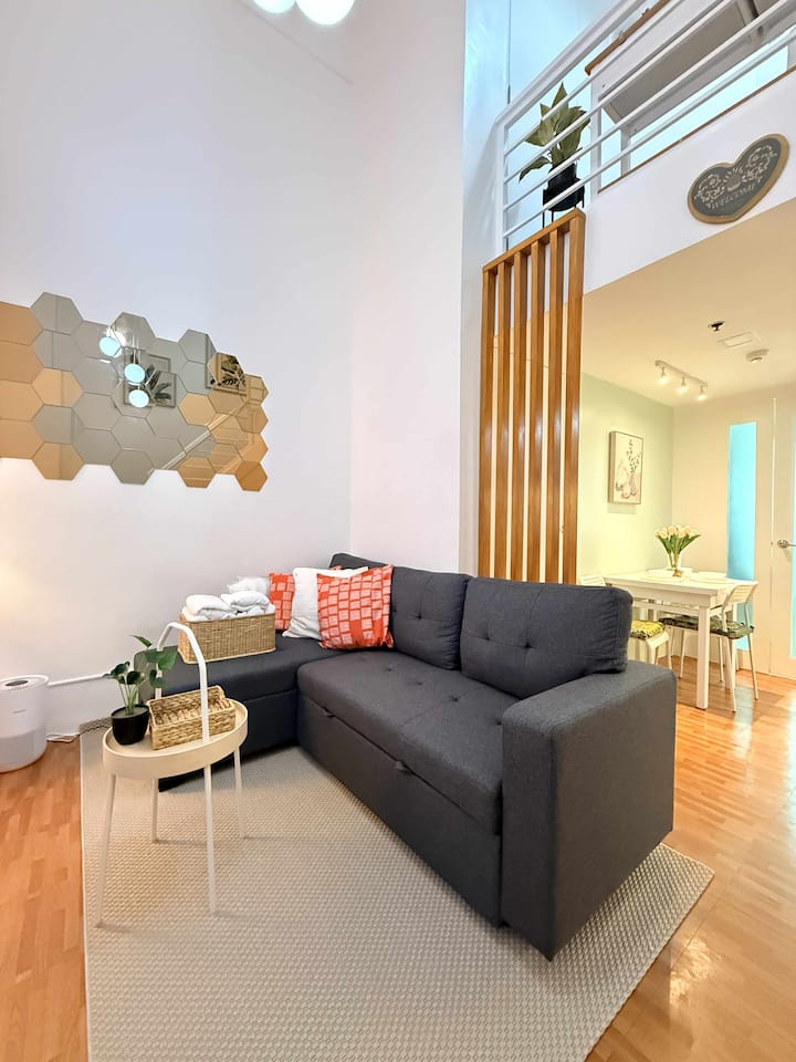Cozy/spacious 3br/2bath Condo Near Mrt W/netflix - Ortigas Center