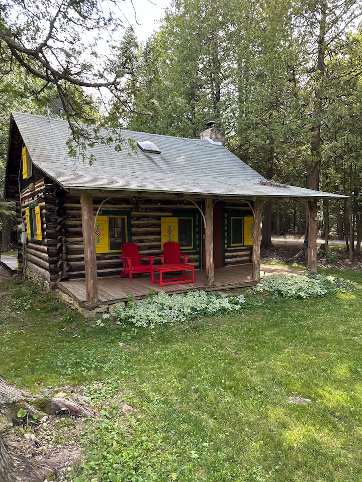 Smith's Log Cabin @ Europe Lake Lodge - Door County, WI