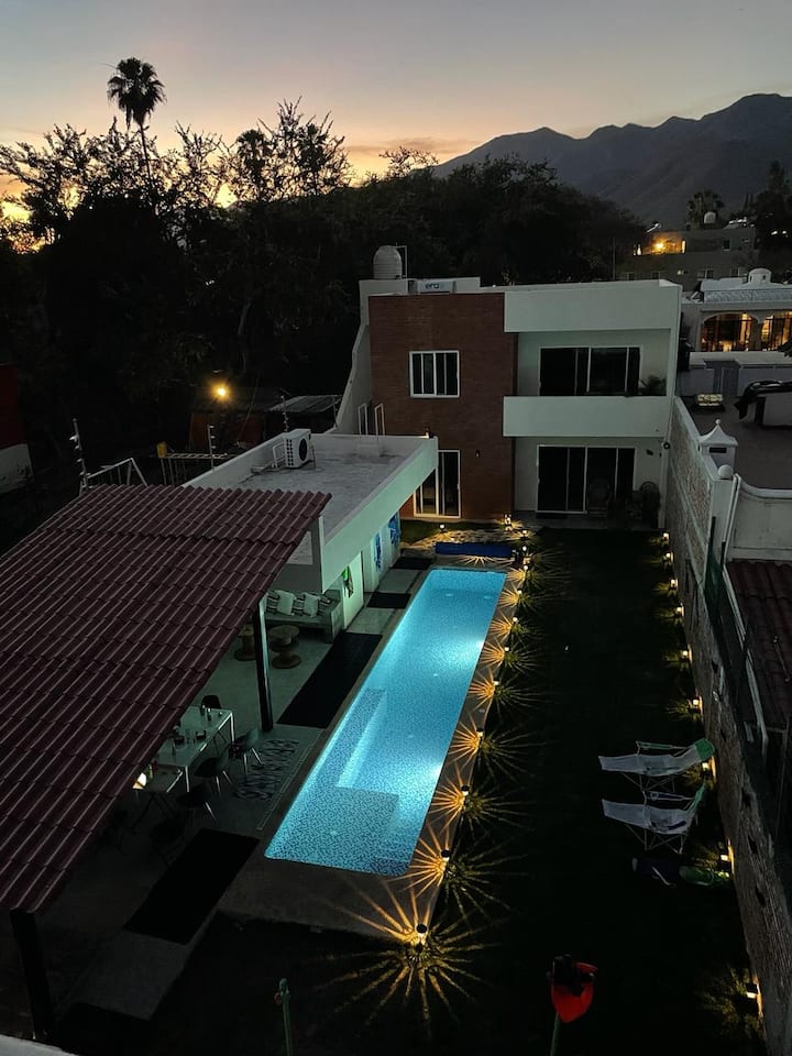 Luna Sol 2 Deptos Terraza Asador Alberca Vista - Ajijic