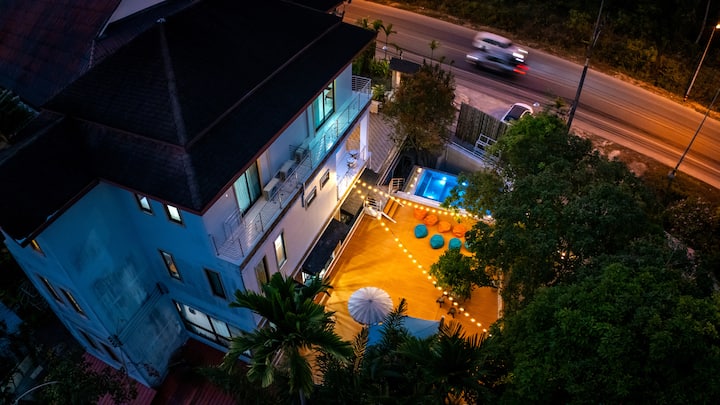 Pool Villa The Rich House 6 Bedrooms 16 Adults - Ao Nang