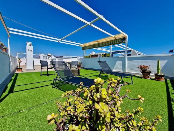 Bright Apartment With Big Pool And Private Terrace - Playa Flamenca