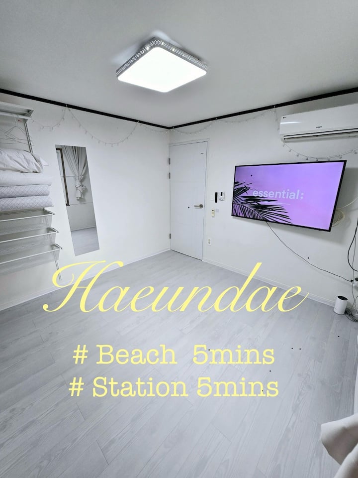 #해운대#바다#해변#중동역#장기숙박#방2#화장실1 - Busan