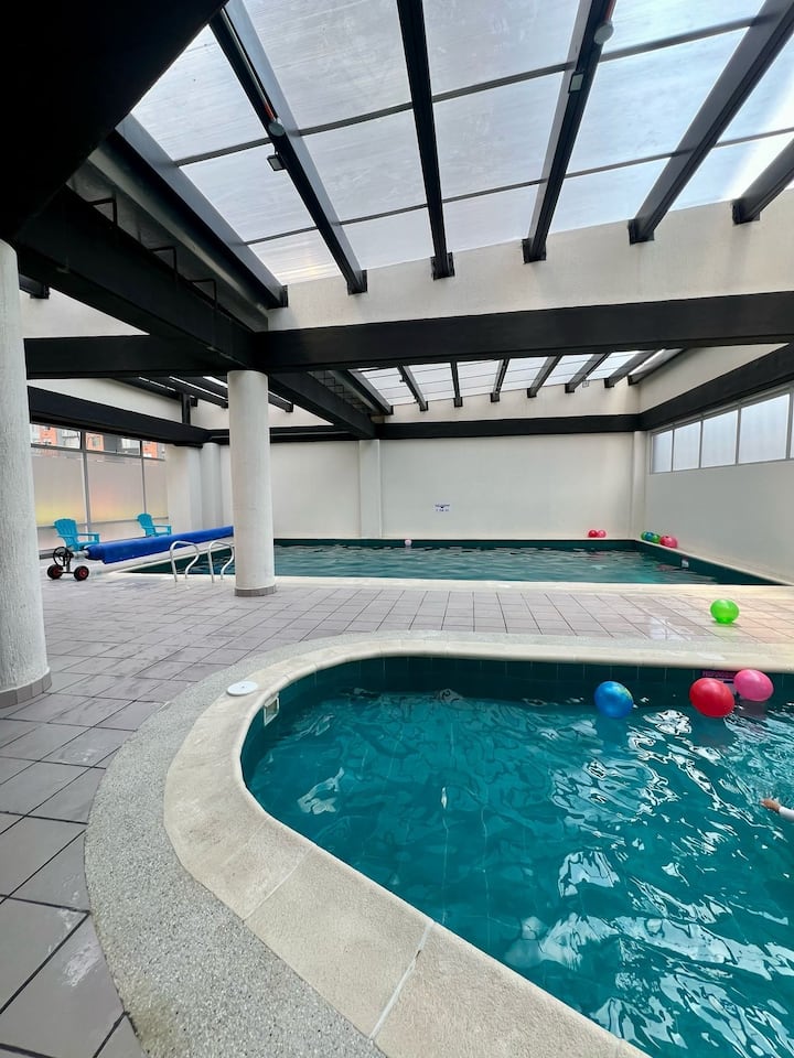 Studio Apt / Corferias / Pool + Bbq + Gym - Bogota