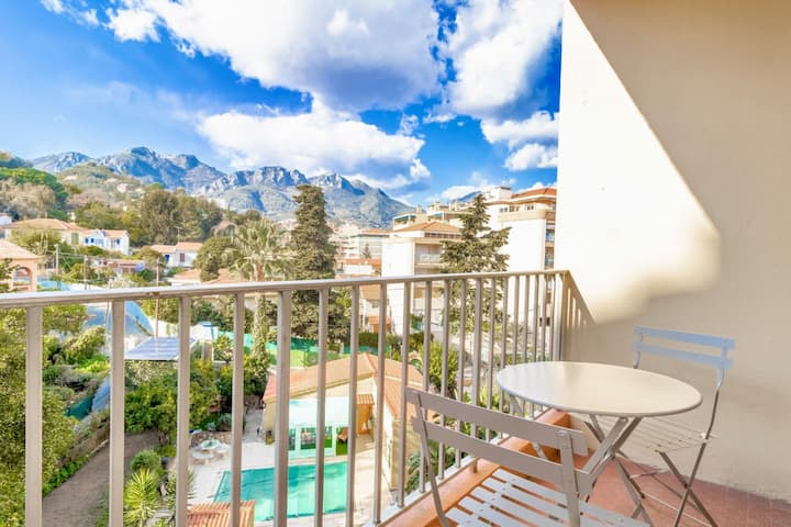 Charmant 2p • Terrasse • Parking - Menton