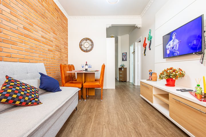 6 Min A Pé Da Praia | Reformado E Aconchegante - Brésil