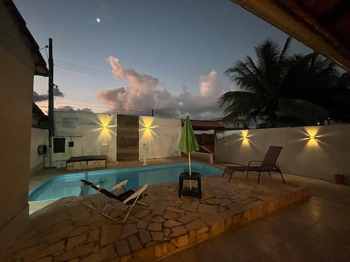 Casa C/ Piscina, Churrasqueira,15 Min A Pé 4 Vaga - Brazil