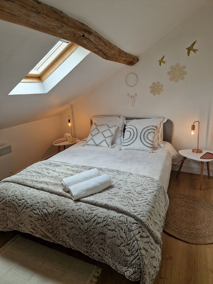 Appartement Duplex Dans Village De Caractère - Château de Nandy
