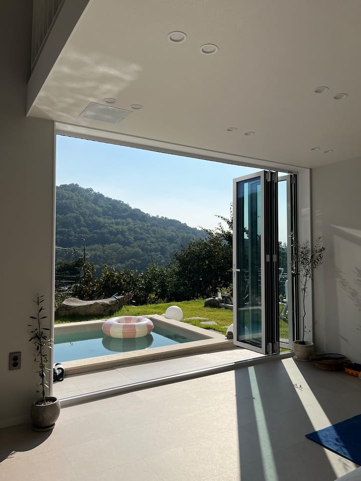 월항자락 대구근교, 풀빌라, 구미, 경북, 부산, 가성비숙소 - Jinju-si