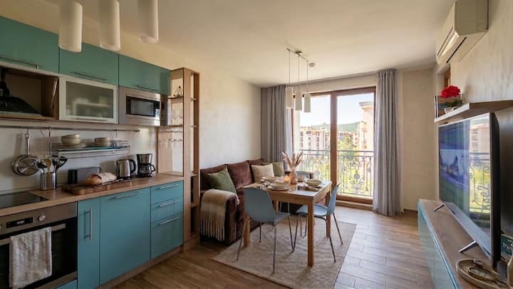Семейный апартамент в Cascadas Resort | 6 мест - Aheloy