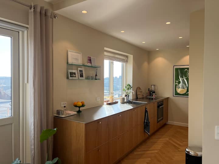 Modern 2-room Apartment Overlooking The City - Kopenhagen