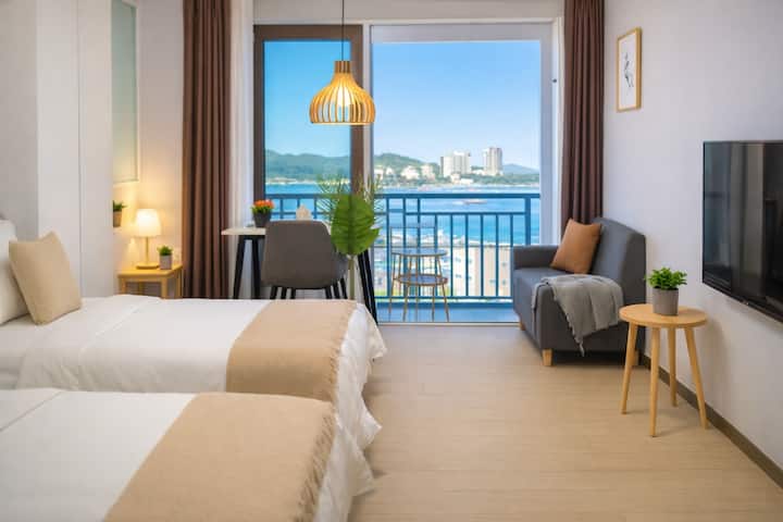 J80s0여수오션뷰감성숙소|가볍게쉬기좋은크루즈1인무료아르떼30%(50팀한정)여수유탑유블레스 - South Korea