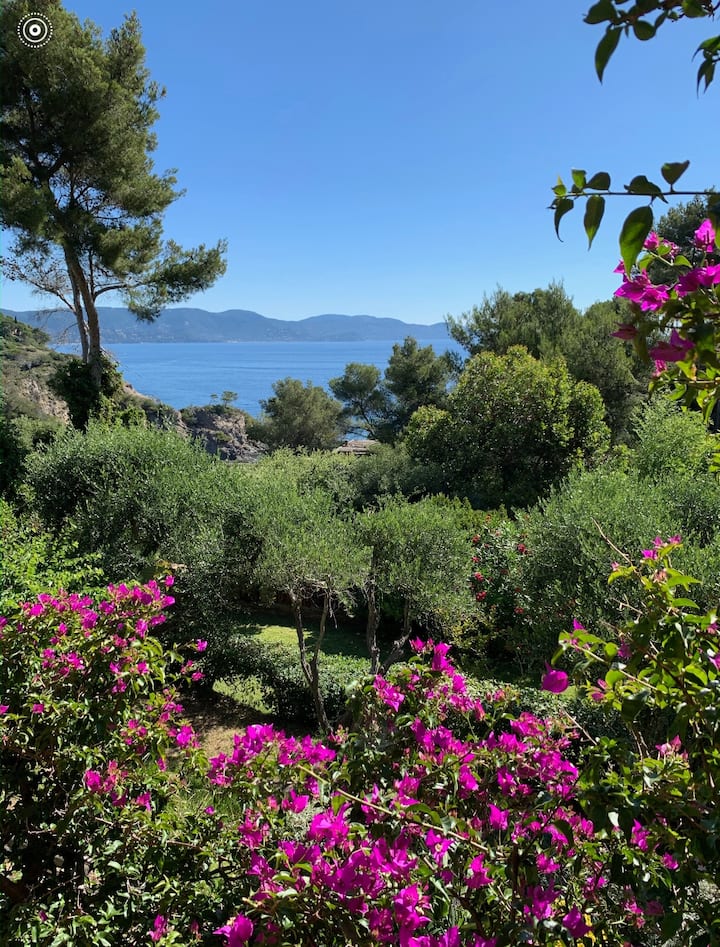 Villa Cap Bénat - Accès Mer - Bormes-les-Mimosas