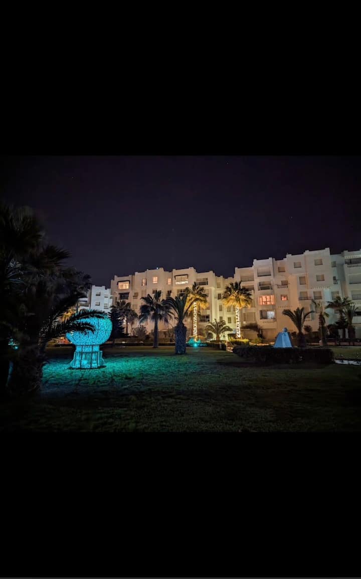 Appartement En Résidence Pied Dans L’eau Hammamet - Hammamet