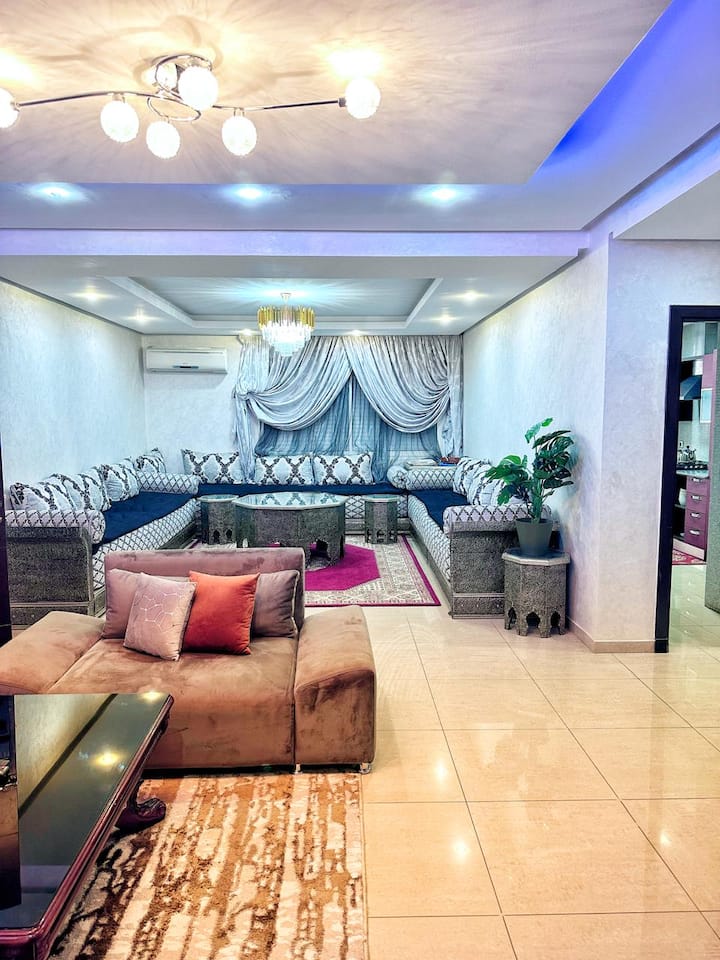 Bright Apartment In Agadir + Iptv & Fast Wi-fi - Agadir