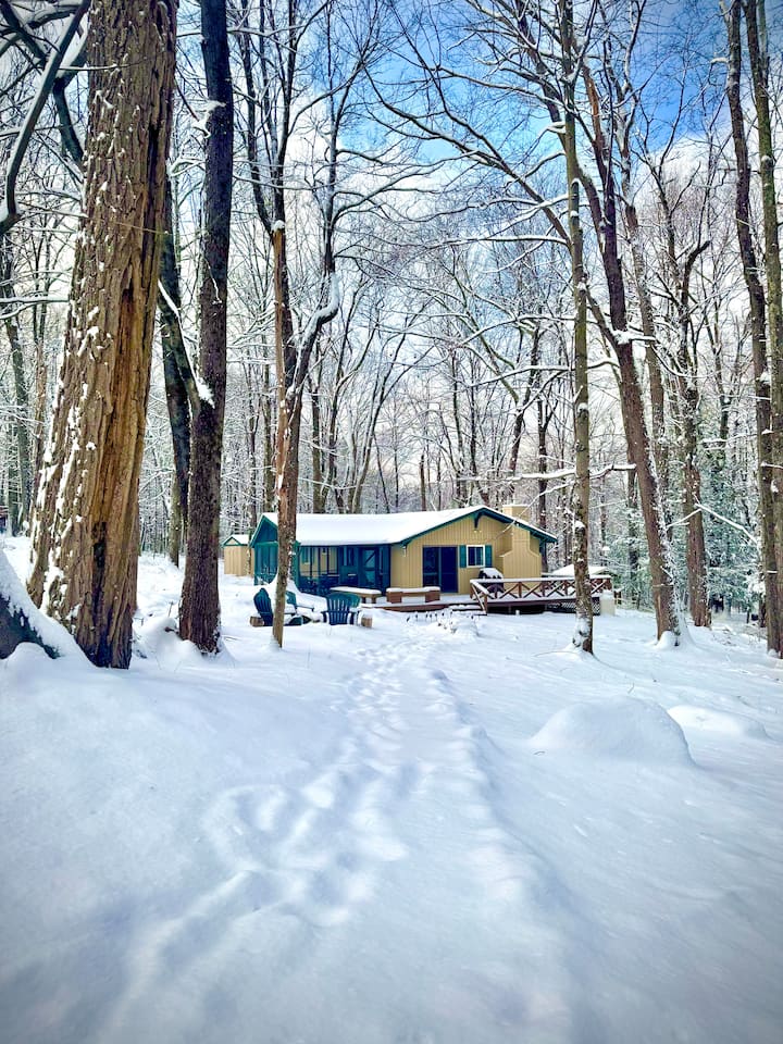 Retro Cedar Cabin Near Jack Frost Big Boulder Llv - Arrowhead Lake, PA