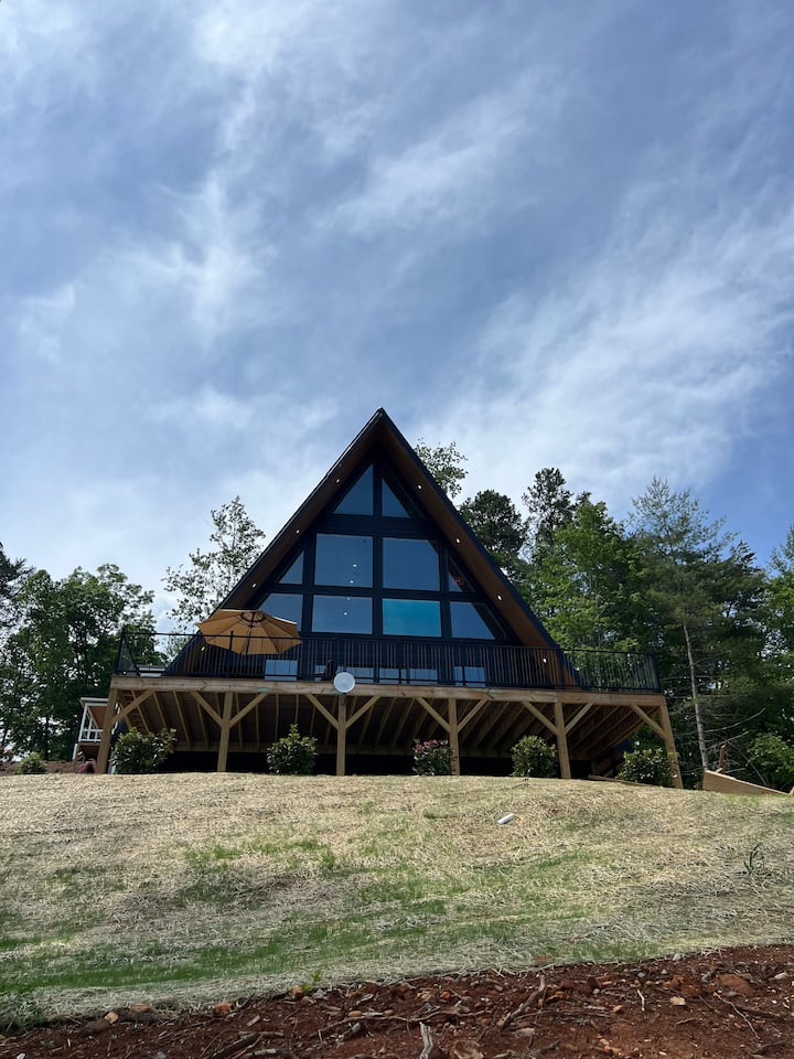 Brand New Smoky Mountain A-frame - Bryson City, NC