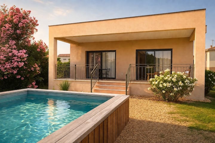 Villa 6/8 Personnes Piscine - Valras-Plage