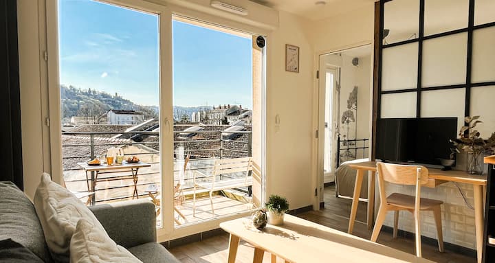 Vienne· Balcon Vue Calme· Parking Privé· Jazz 7min - Chasse-sur-Rhône